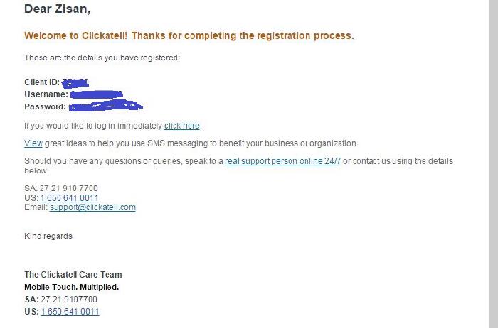 Send SMS from WinForm Application